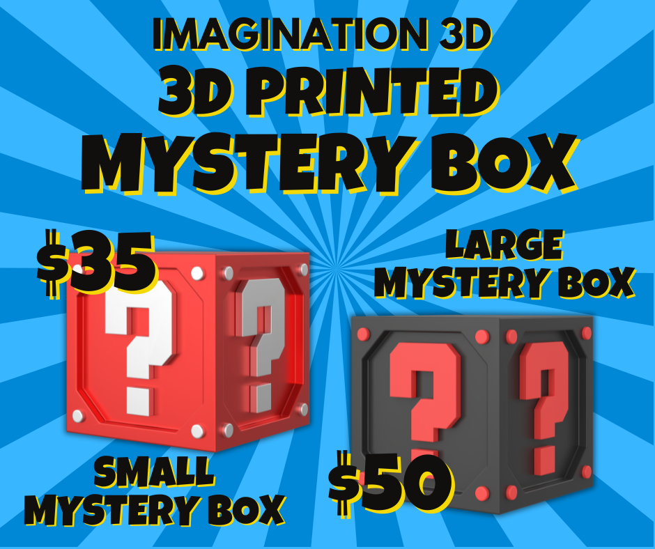 3D Printed Fun Mystery Box – Imagination3dprinting