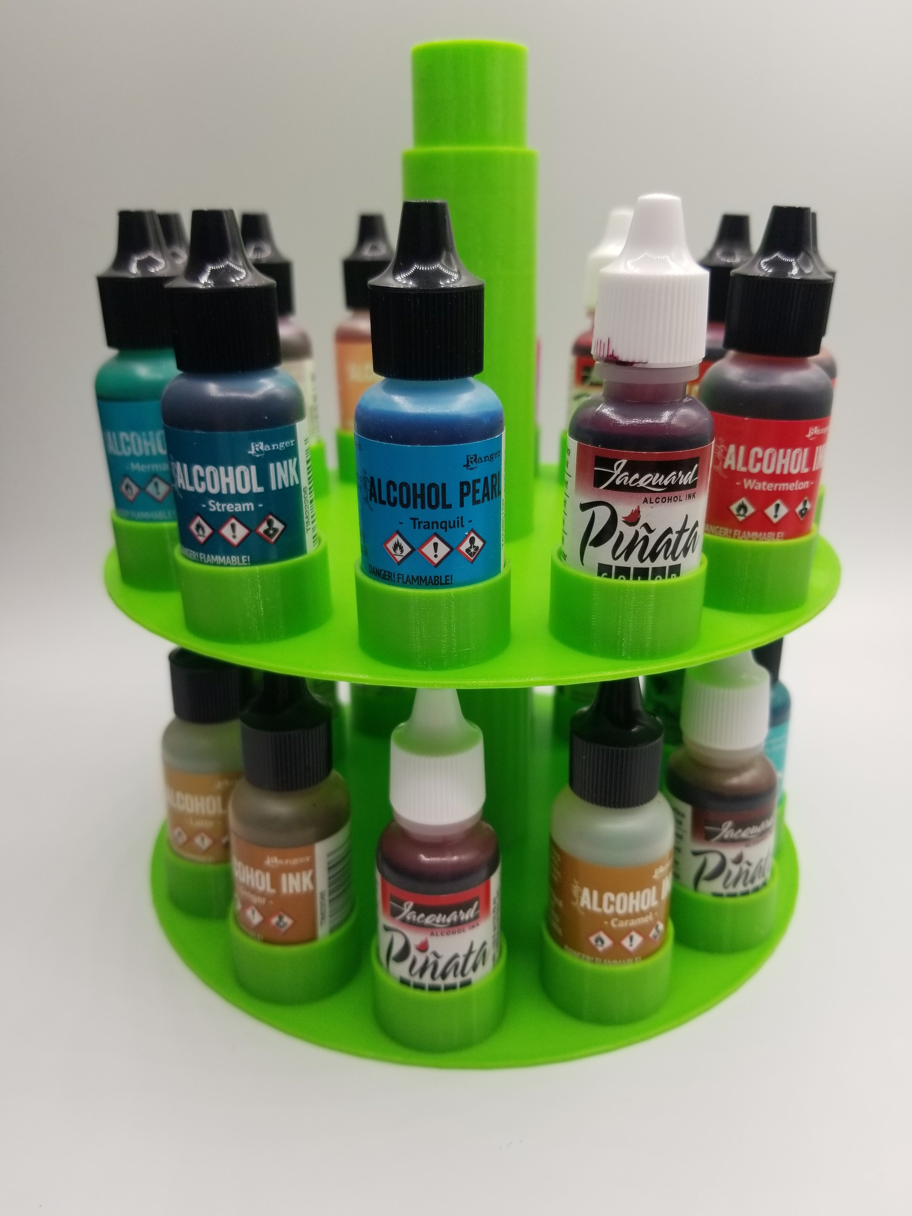 Stackable alcohol ink stands – Imagination3dprinting